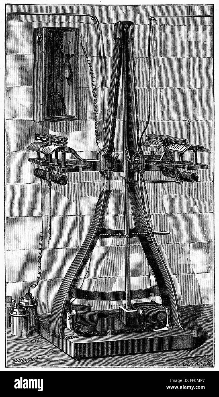 CASELLI: PANTELEGRAPH. /nPantelegraph, invented in 1865 by Giovanni ...