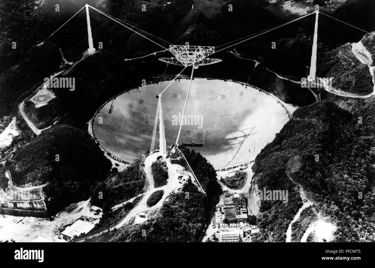 PUERTO RICO: TELESCOPE. /nTelescope at Arecibo, Puerto Rico ...