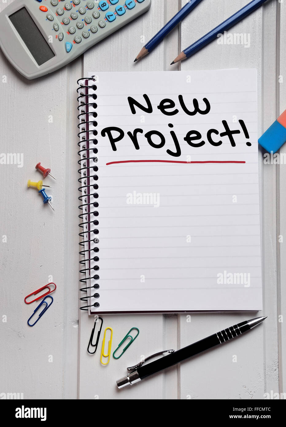 New idea new project hi-res stock photography and images - Alamy