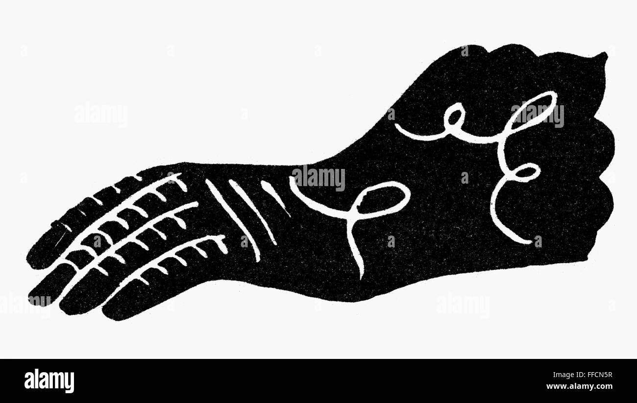 SYMBOL: CHALLENGE. /nGauntlet, a symbol for initiating a challenge ...