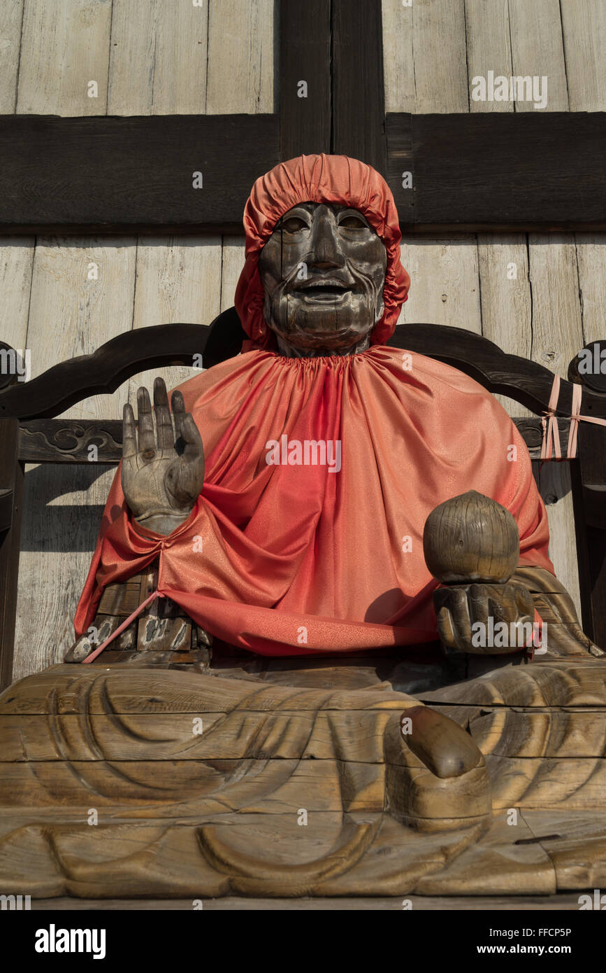 Pindola statue at Todai-ji temple, Nara, Japan Stock Photo - Alamy