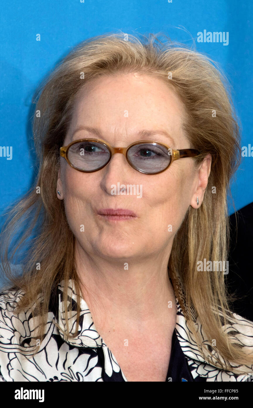 Berlin, Germany. 11th Feb, 2016. Meryl Streep during the 'Hail Caesar ...