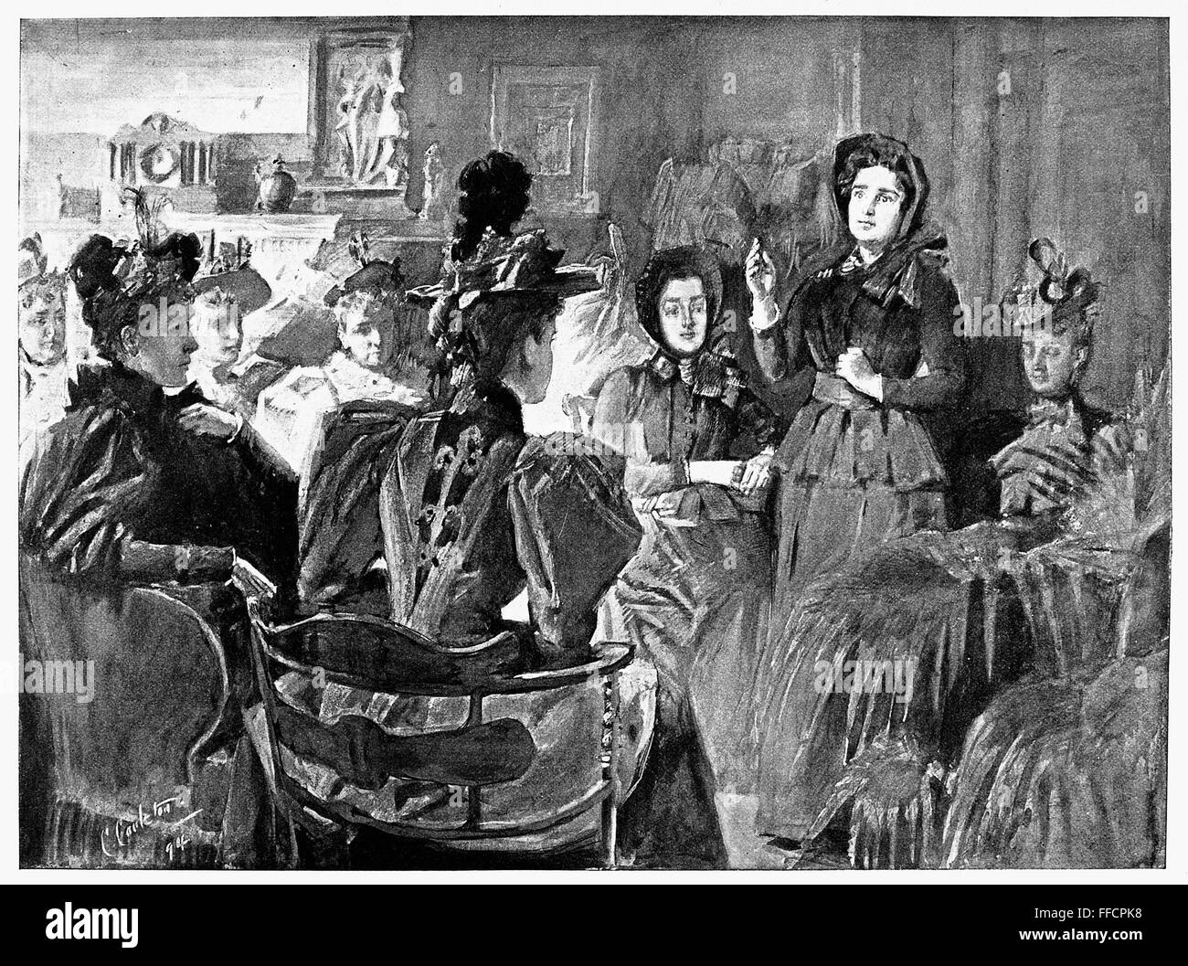 SALVATION ARMY MEETING. /n'Help Us to Lift Them Up.' Mrs. Maud ...