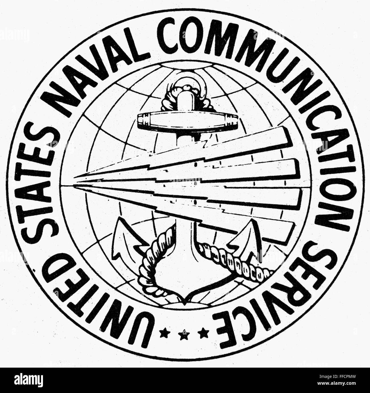 NAVAL COMMUNICATIONS. /nSeal of the U.S. Naval Communications Service ...
