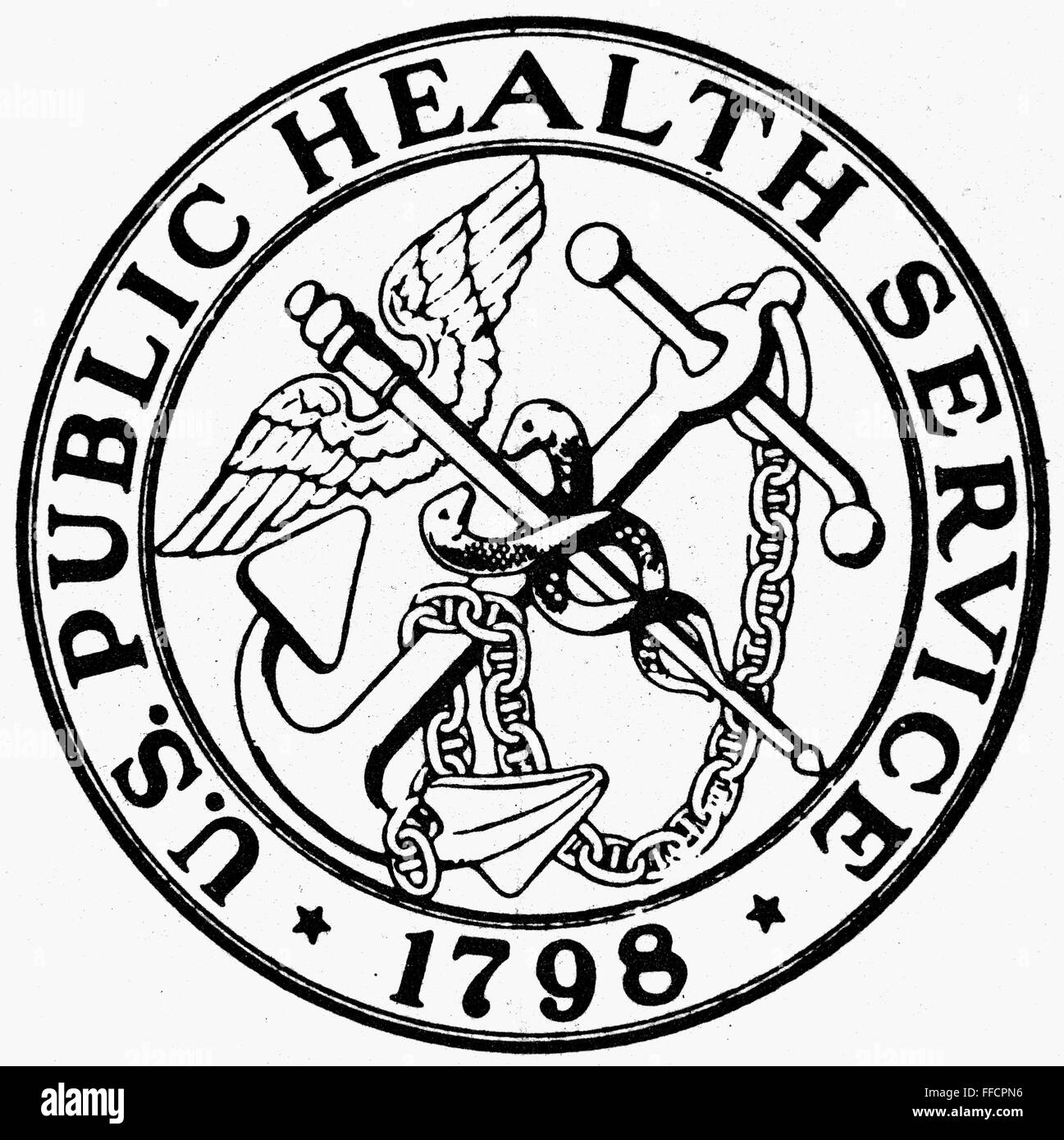 PUBLIC HEALTH SERVICE. /nSeal of the U.S. Public Health Service Stock ...