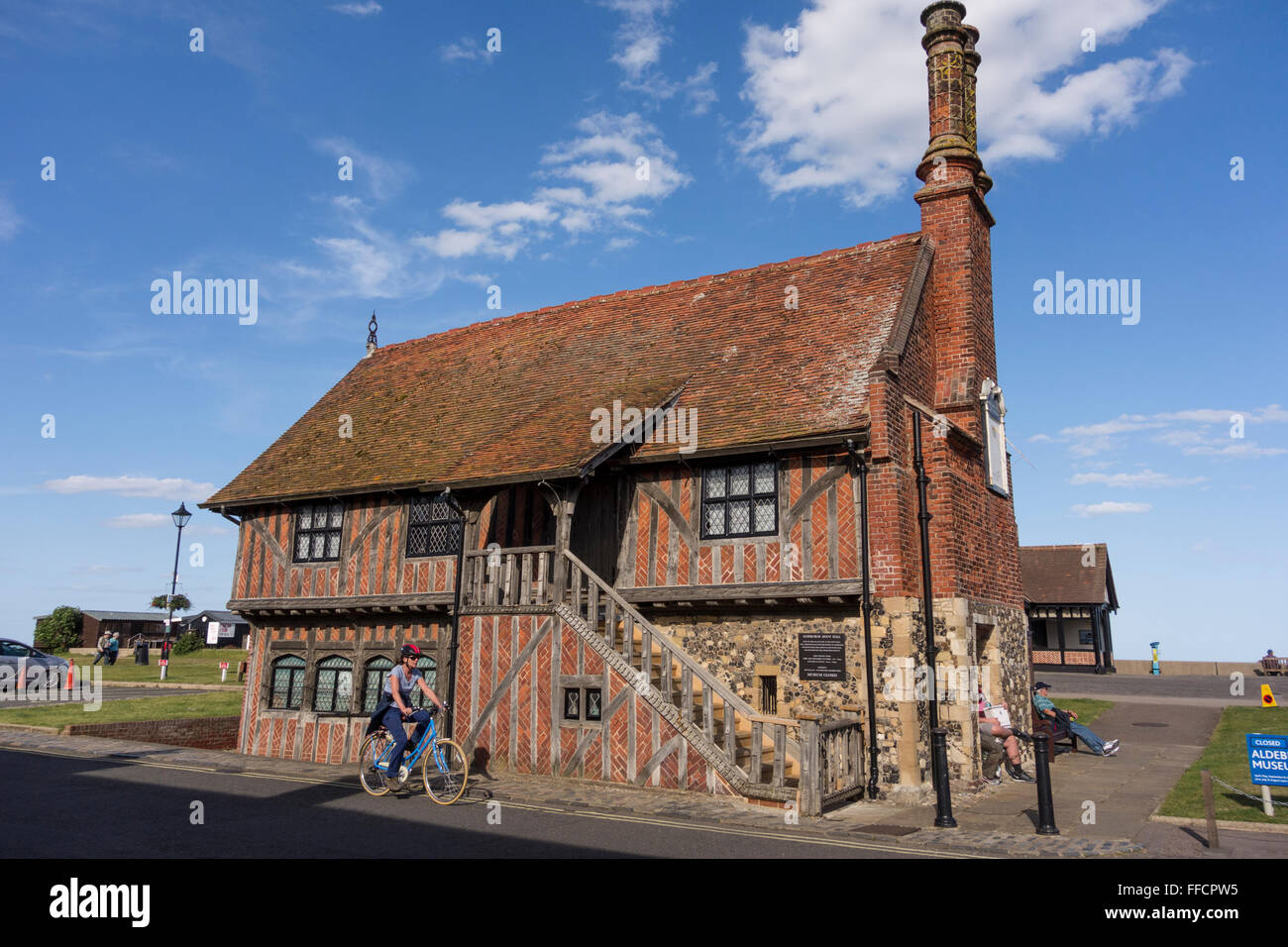 Aldeburgh Museum Moot Hall, Suffolk, UK Stock Photo - Alamy