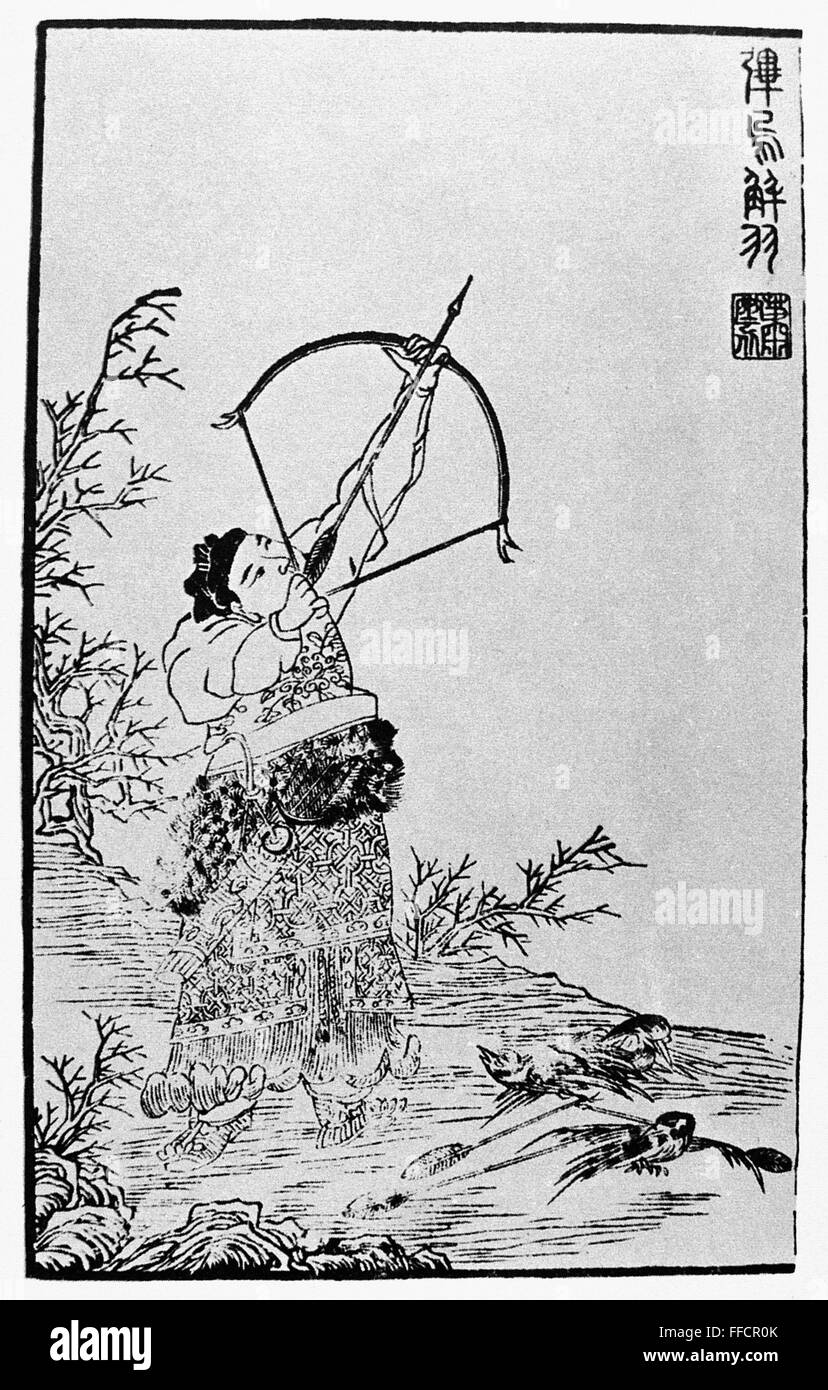 YI THE EXCELLENT ARCHER. /nYi, also known as Houyi, a mythological ...