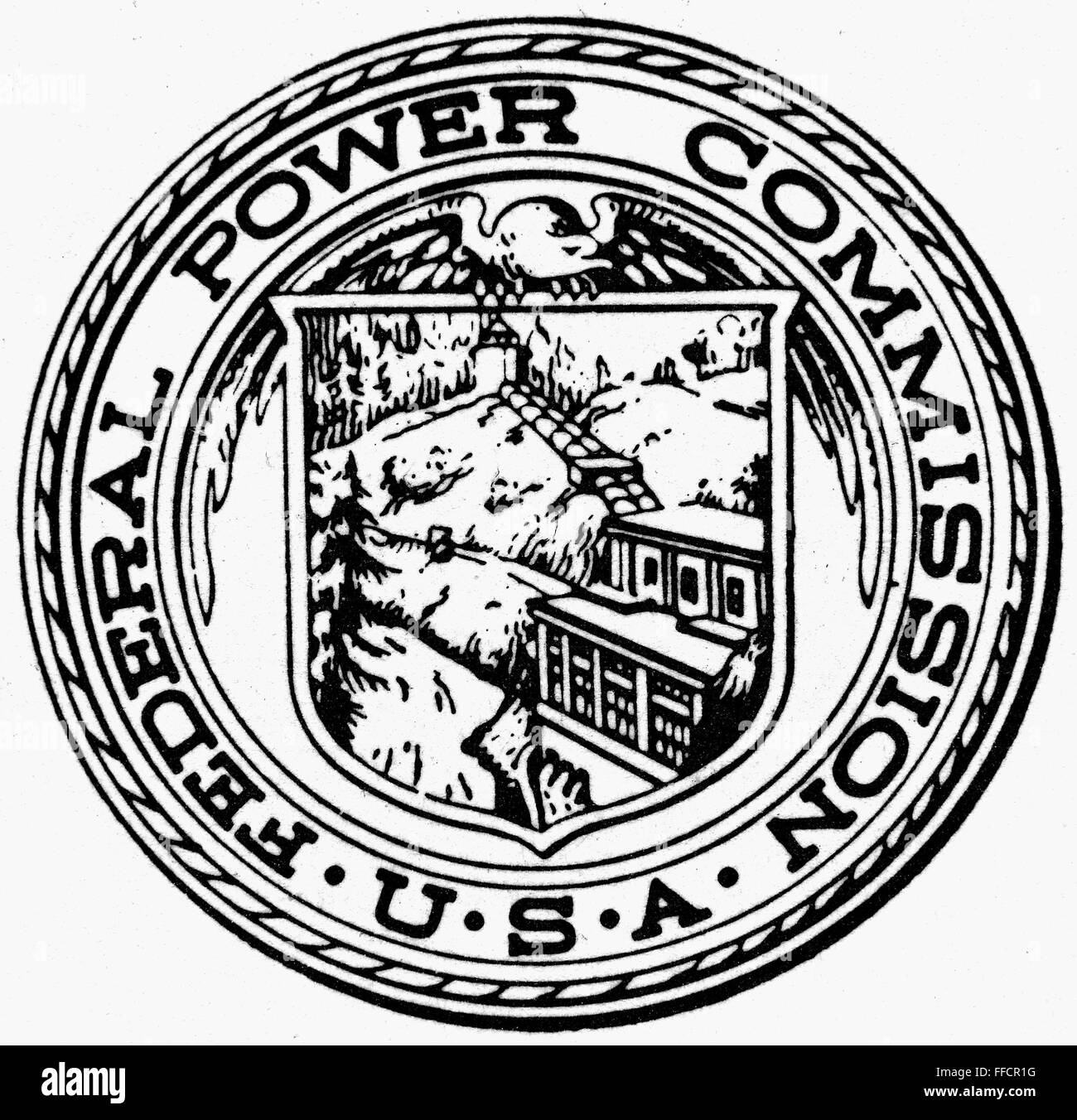 FEDERAL POWER COMMISSION. /nSeal of the U.S. Federal Power Commission ...