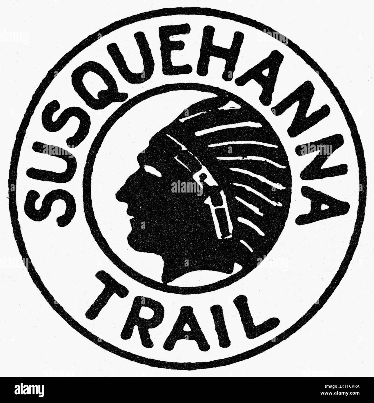 LOGO: SUSQUEHANNA TRAIL. /nLogo for the trail linking Washington D.C ...