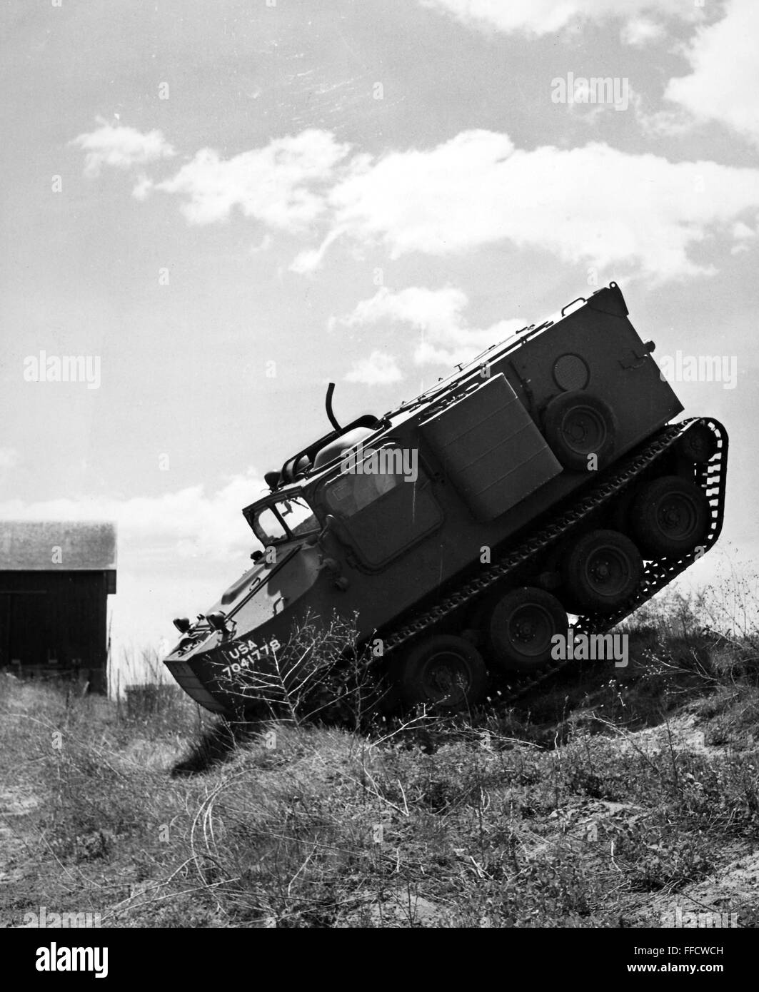 U.S. ARMY OTTER, 1952. /n'The Otter,' an amphibious cargo carrier of ...
