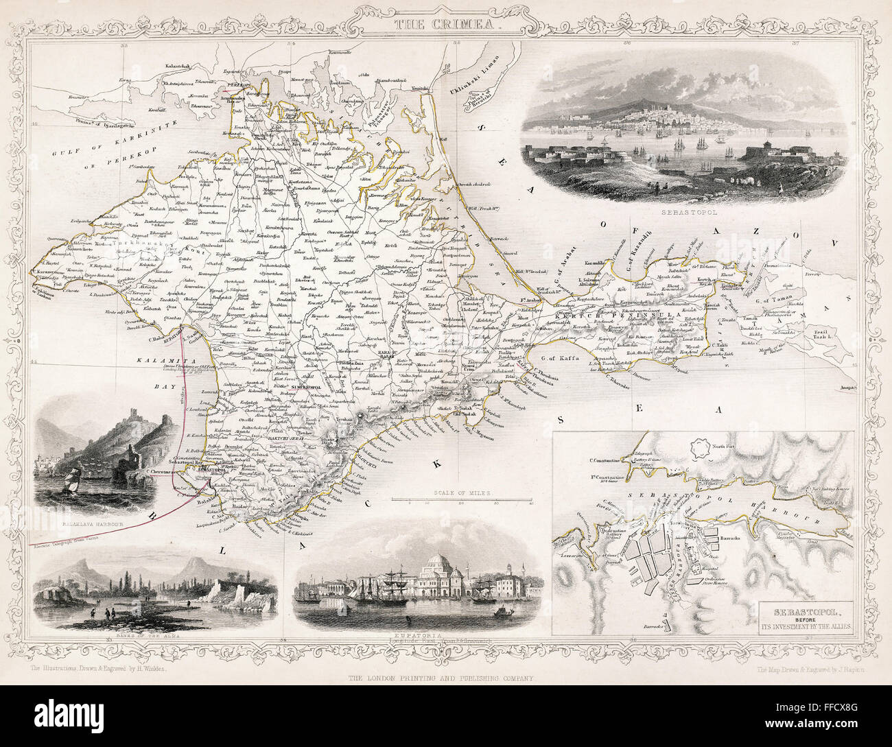 Crimean map hi-res stock photography and images - Alamy