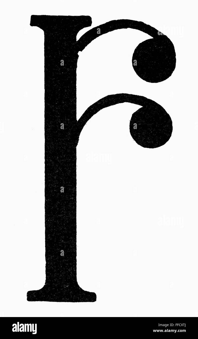 NORDIC RUNE: FEOH. /nFeoh, a Nordic rune for good luck Stock Photo - Alamy