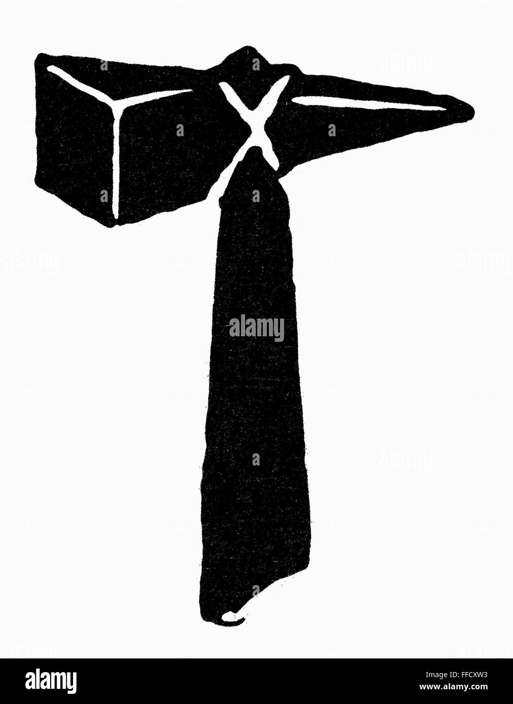 SYMBOL: THOR'S HAMMER. /nSymbol of the Nordic-Germanic god or war and ...