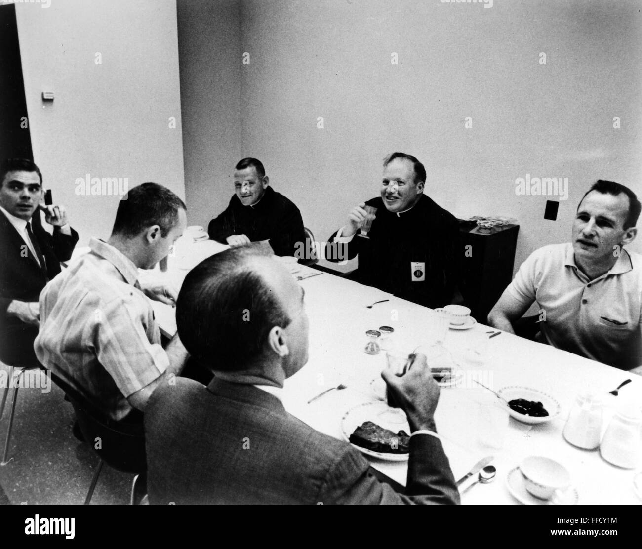 GEMINI IV ASTRONAUTS, 1965. /nAstronauts of the Gemini IV mission at ...