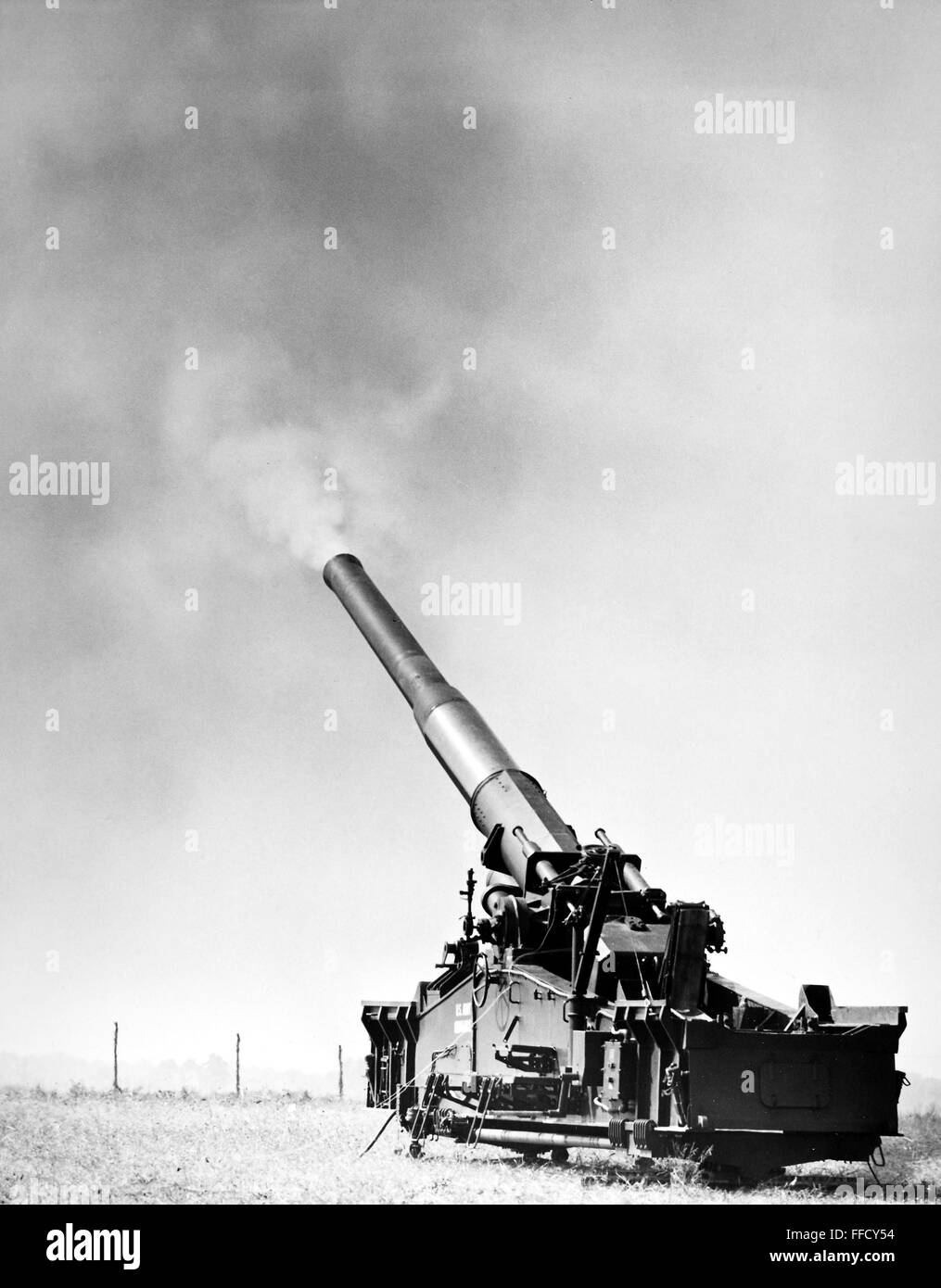 NUCLEAR ARTILLERY, 1950s./nDemonstration of the U.S. Army's 280mm ...