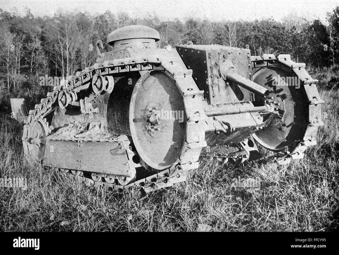AMERICAN TANK, c1918. /nTank used by the U.S. Army during World War I ...