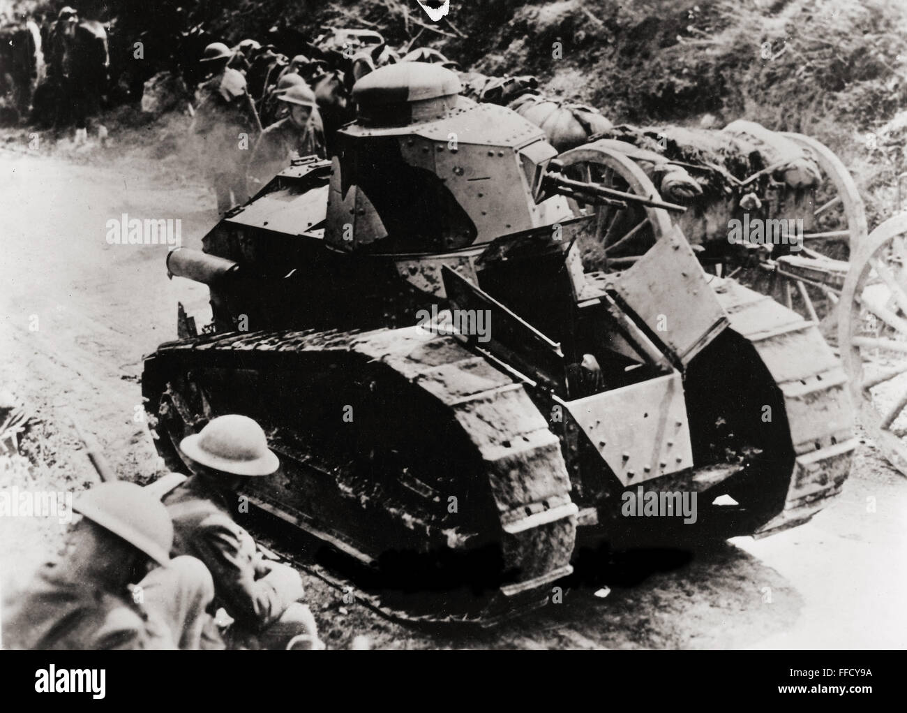 Armored Tanks In Ww1