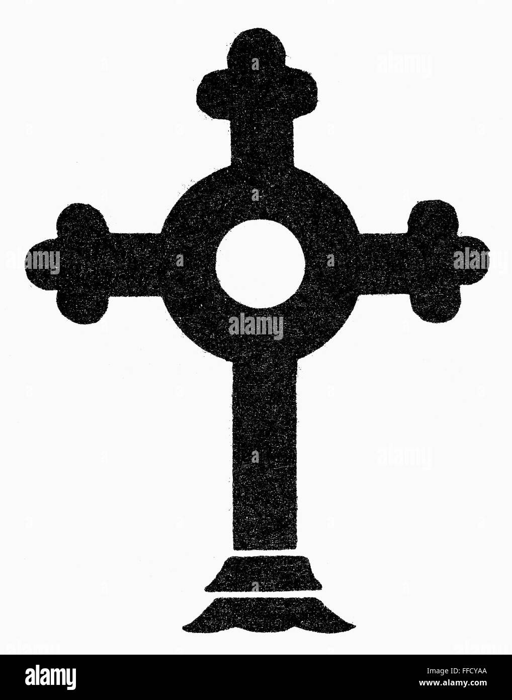 LUTHERAN CROSS. /nSymbol of the Luteran Church Stock Photo - Alamy