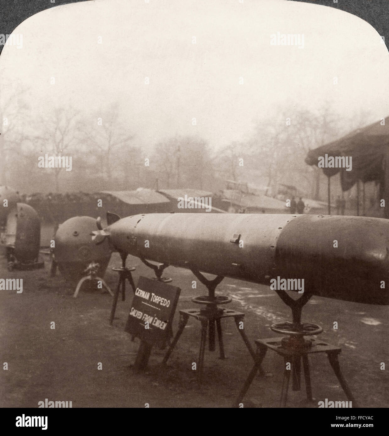 WORLD WAR I: TORPEDO. /nTorpedo from the German submarine, S.S. 'Emsden ...