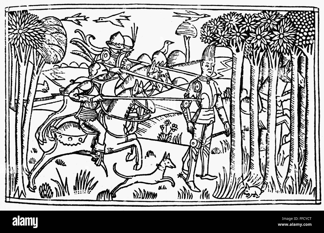 DEATH OF ABSALOM. /nAbsalom is put to death by pursuing soldiers after ...