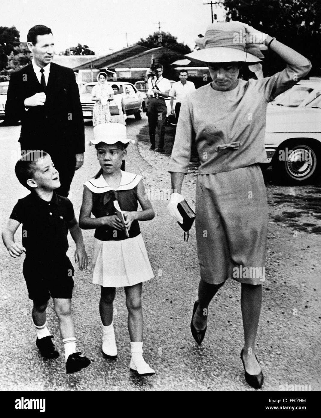 McDIVITT FAMILY, 1965. /nMrs. James McDivitt with children Patrick and ...