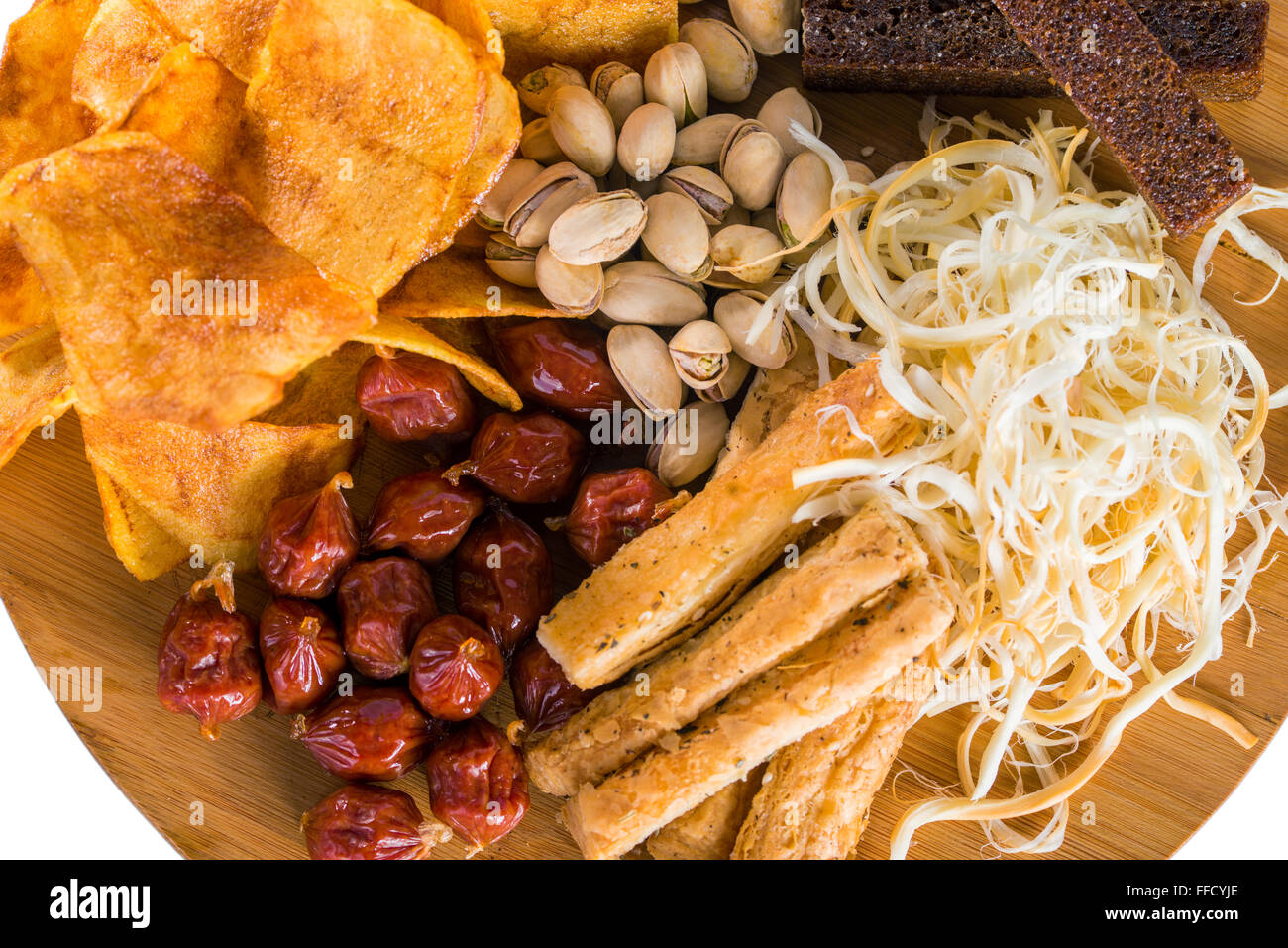 Mix fried snack Stock Photo - Alamy