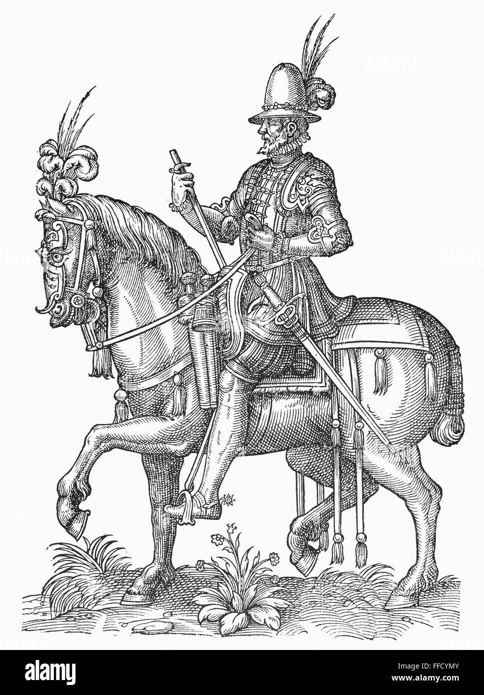 FRANCE: OFFICER, 1572. /nAn officer of the Royal Archers in the ...