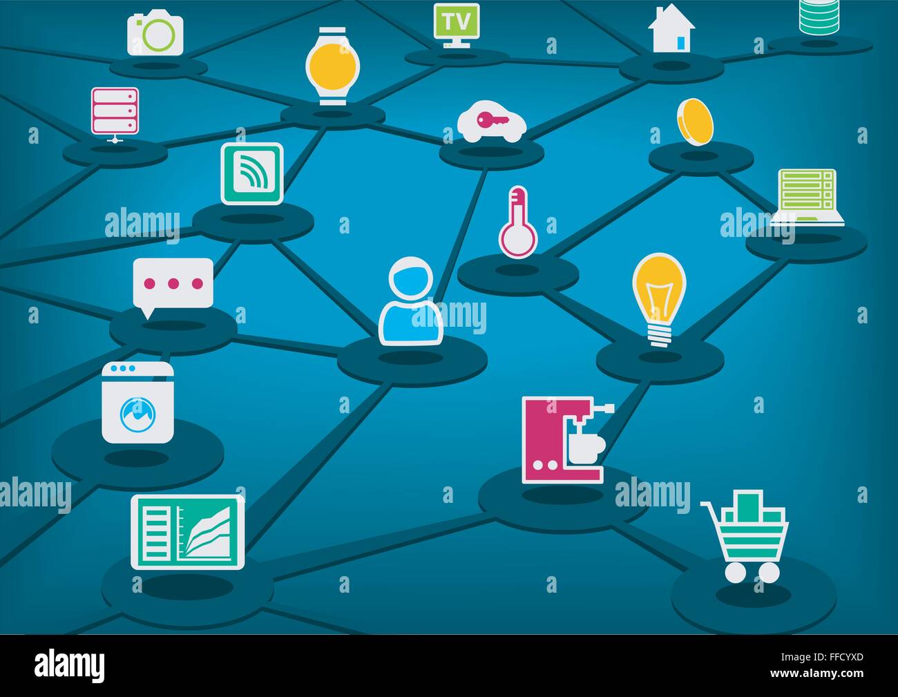 Consumer Objects Stock Vector Images - Alamy