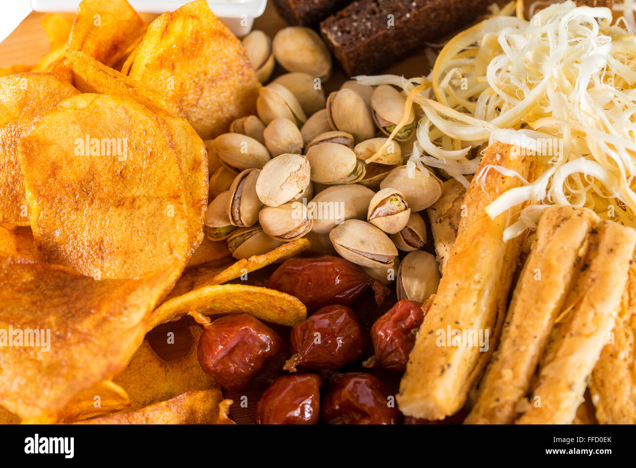 Mix fried snack Stock Photo - Alamy