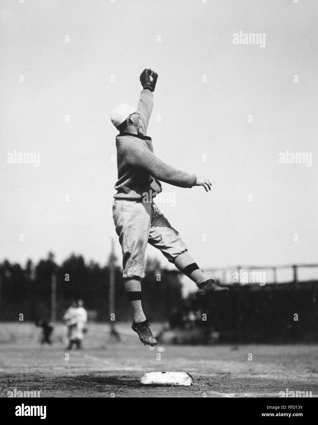 EDDIE GRANT (1883-1918). /nAmerican baseball player, playing third base ...