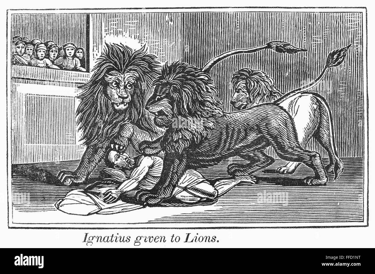 IGNATIUS OF ANTIOCH (c35-110). /nChristian martyr and saint. Ignatius ...