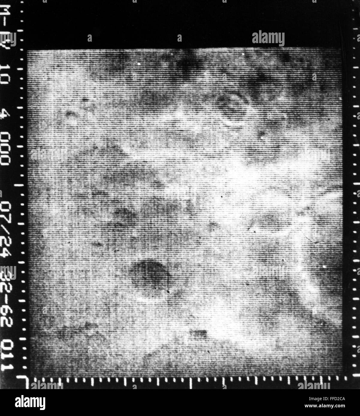 MARINER 4: MARS, 1965. /nOne of the first photographs of the surface of ...