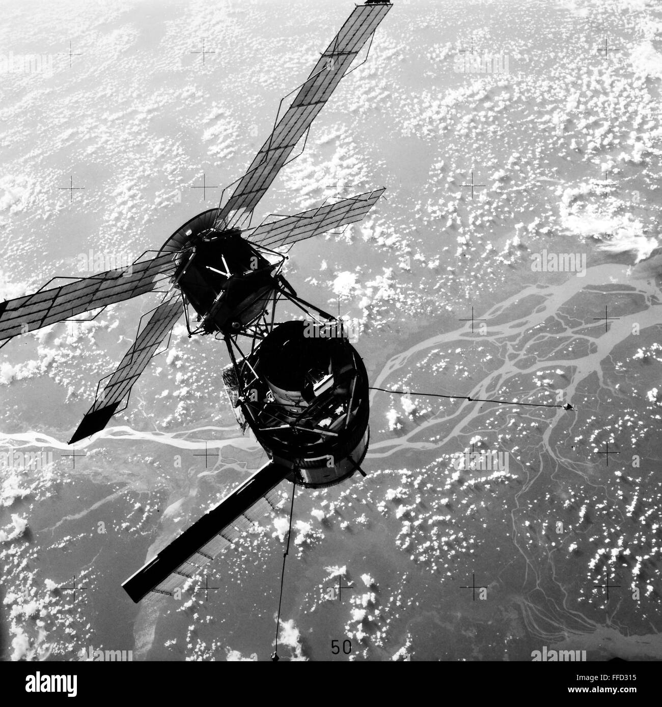 SPACE: SKYLAB 3, 1973. /nSkylab 3 space station photographed from the ...