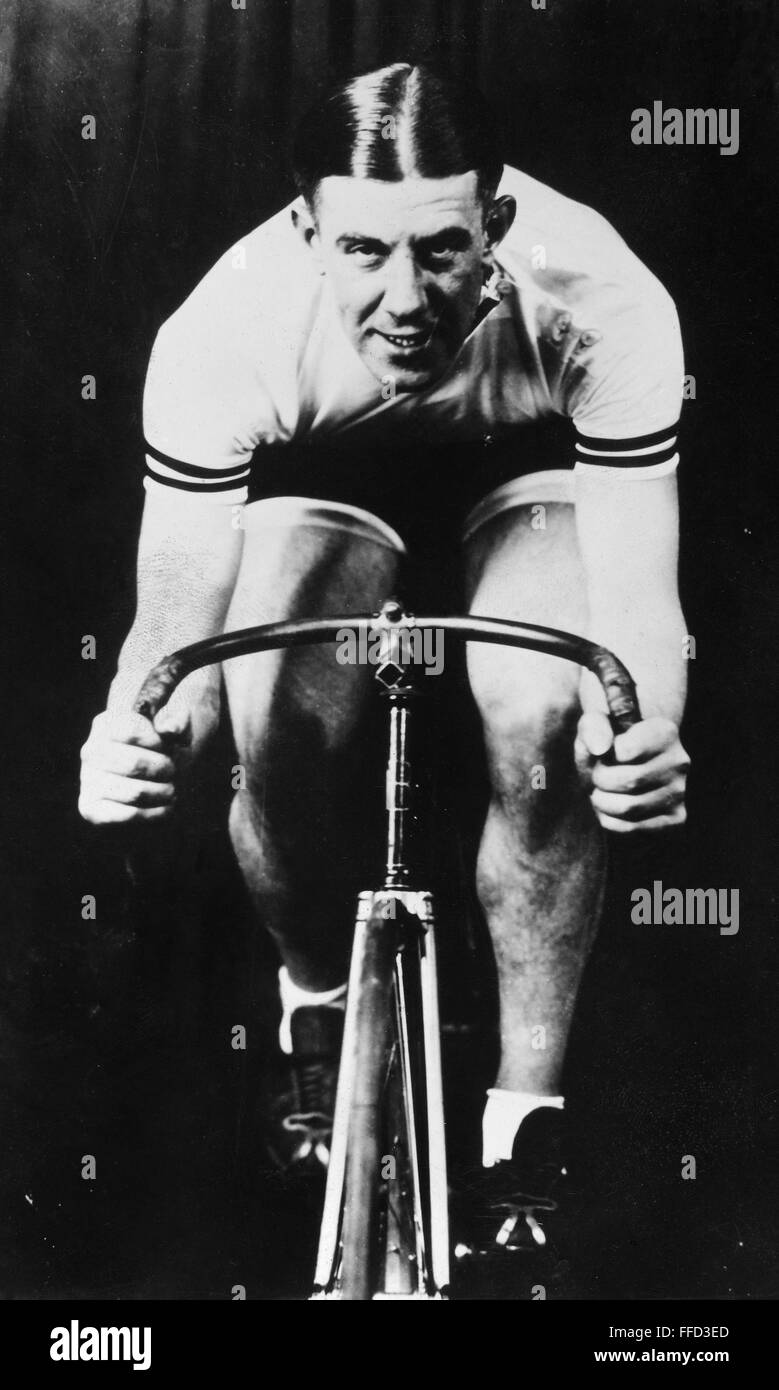 SIX-DAY BICYCLE RACER. /nAnthony Beckman, an American six-day bicycle ...