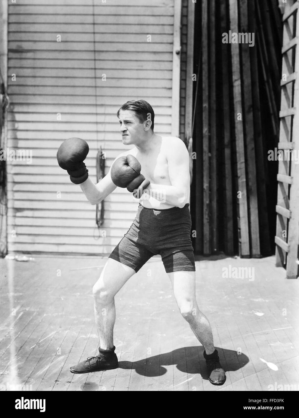 SILENT STILL: BOXER. /nAmerican actor Earle Metcalfe (1889-1928) as a ...