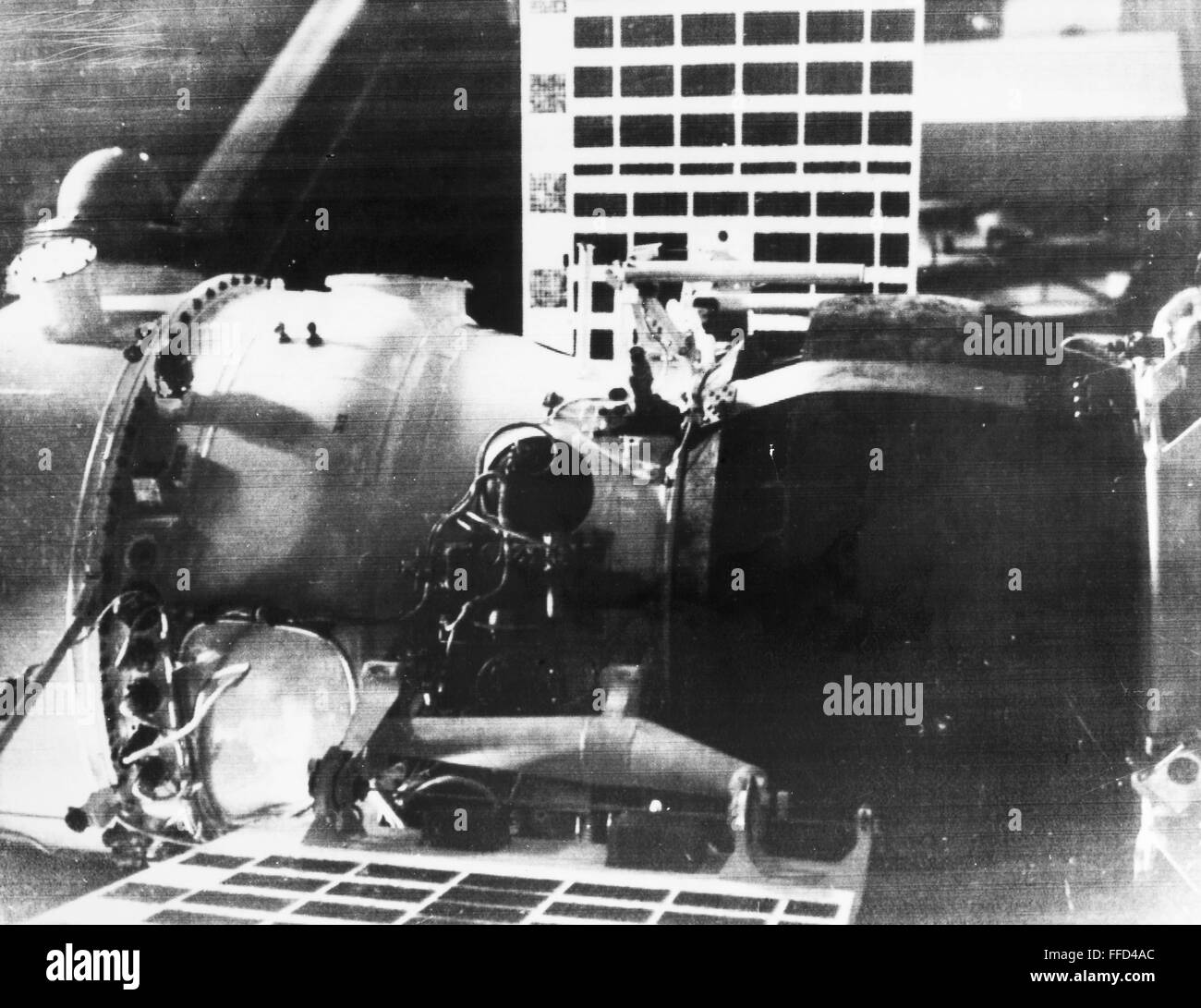 SPACE: VENUS 4, 1967. /nVenus 4, the Soviet spacecraft which landed ...