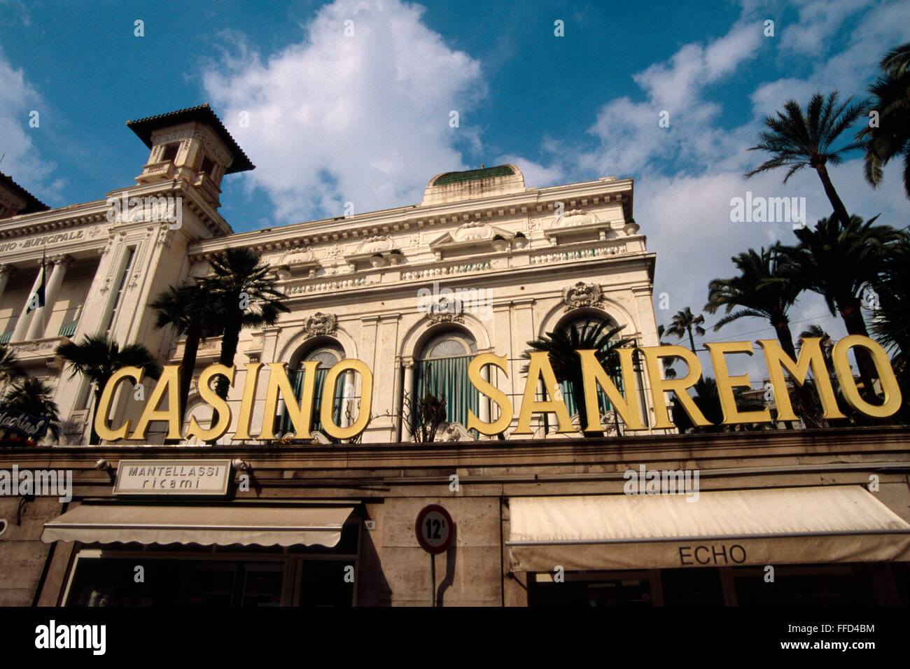 Sanremo sign hi-res stock photography and images - Alamy