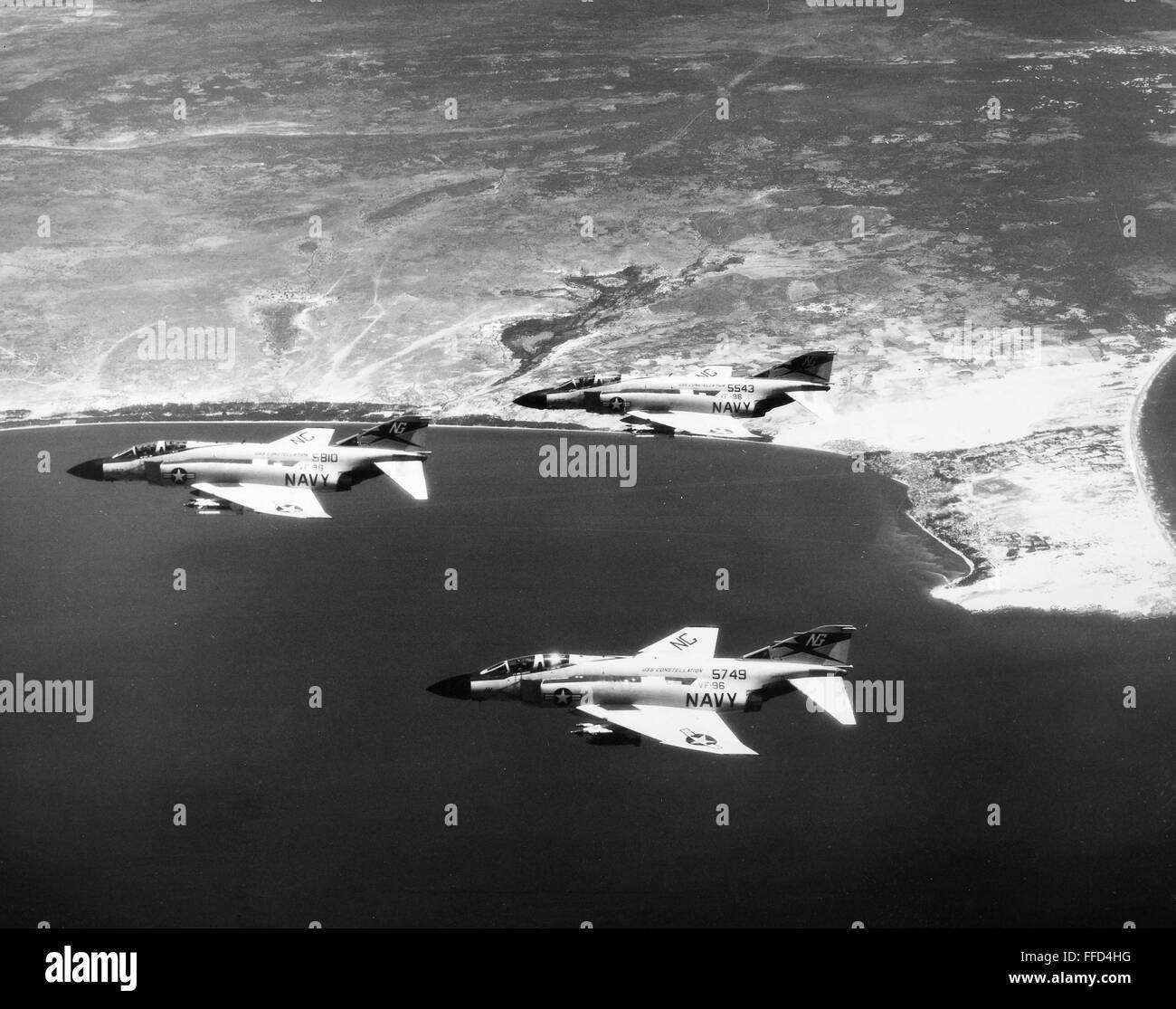 VIETNAM WAR: FIGHTER JETS. /nF-4J fighter aircrafts from the USS ...