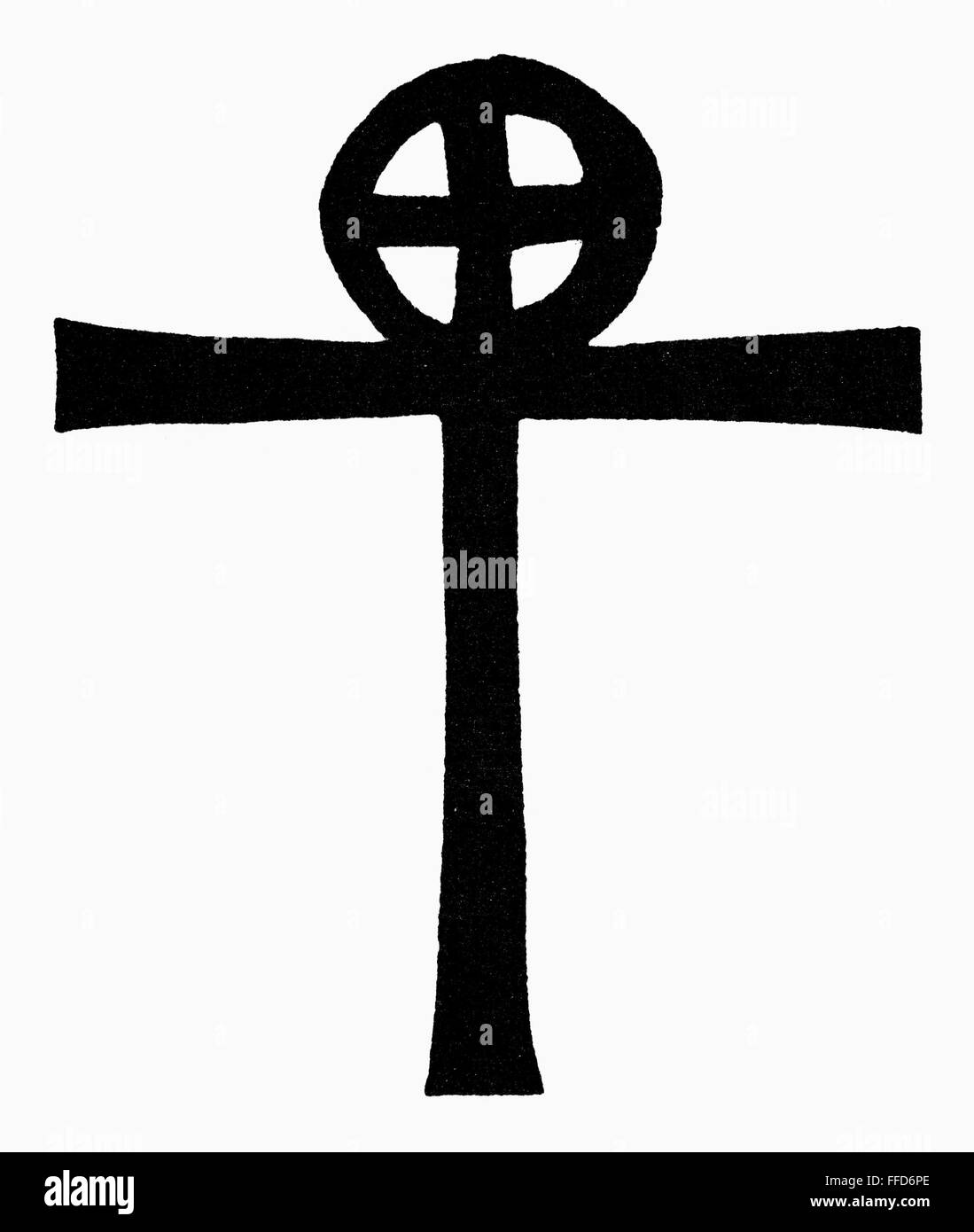 COPTIC CROSS. /nA Coptic Christian cross used by Christian Gnostics in ...