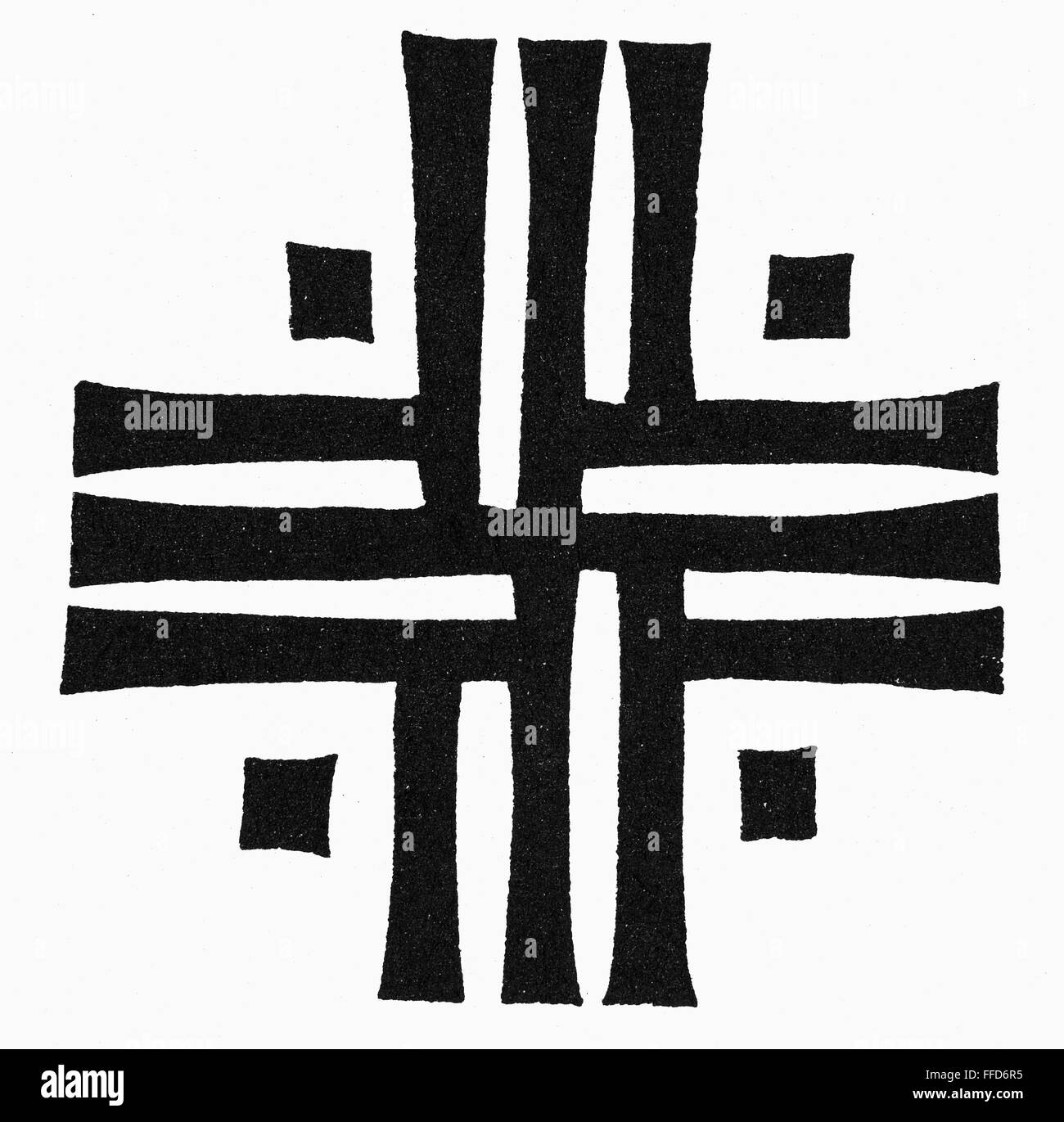 SACRED ROMAN CROSS Stock Photo, Royalty Free Image: 95562409 - Alamy