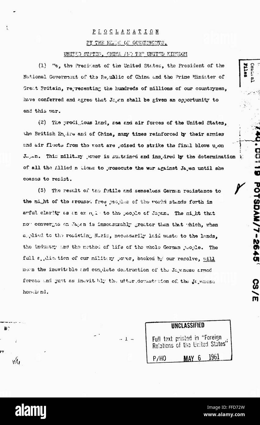 1945 s hi-res stock photography and images - Alamy