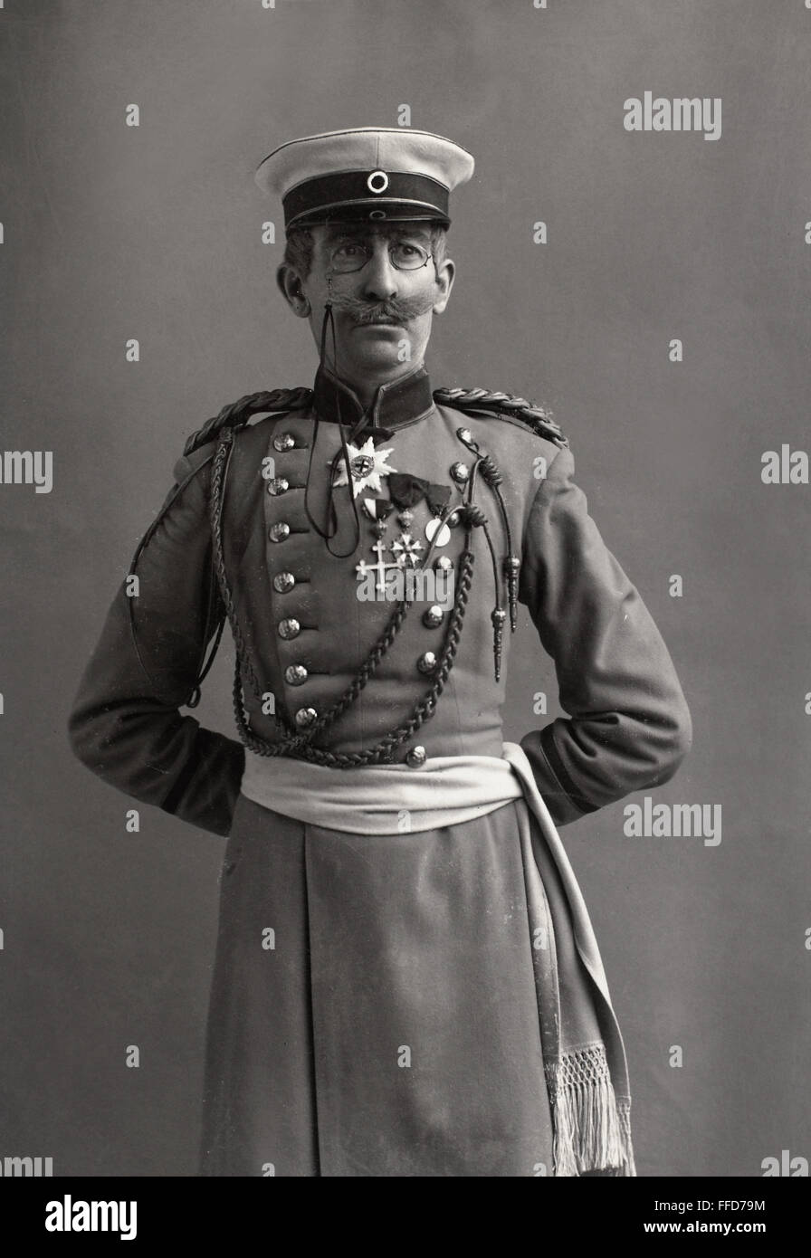 STAGE: GERMAN OFFICER. /nUnidentified American actor photographed in ...