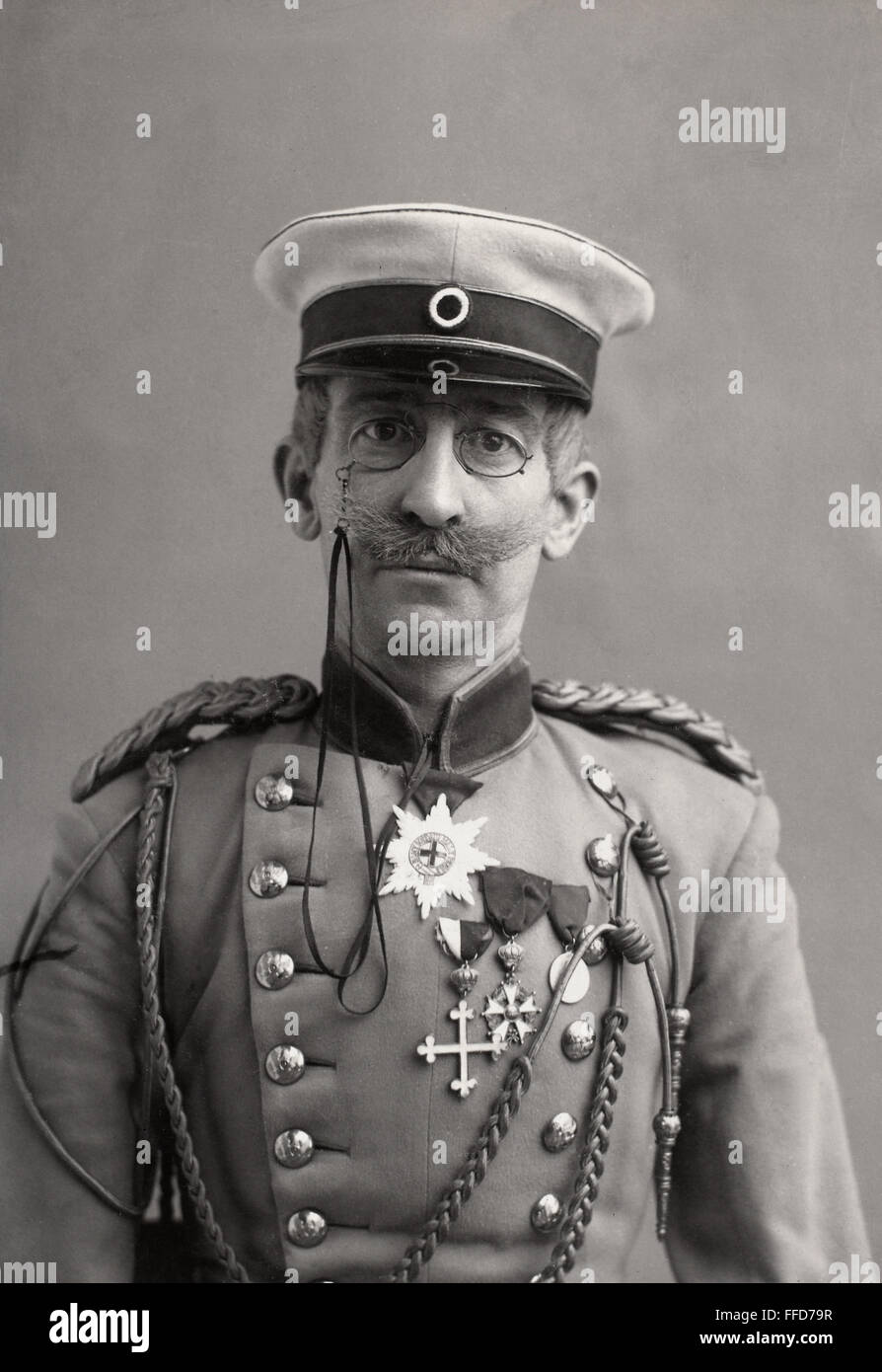 STAGE: GERMAN OFFICER. /nUnidentified Amrican actor photographed as ...