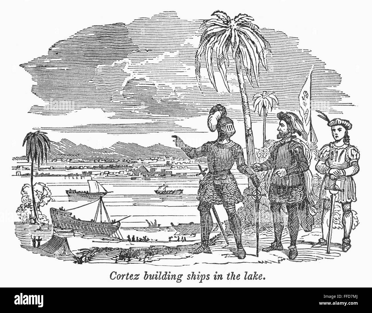 HERNANDO CORTES (1485-1547). /nSpanish conqueror of Mexico. Cortes ...