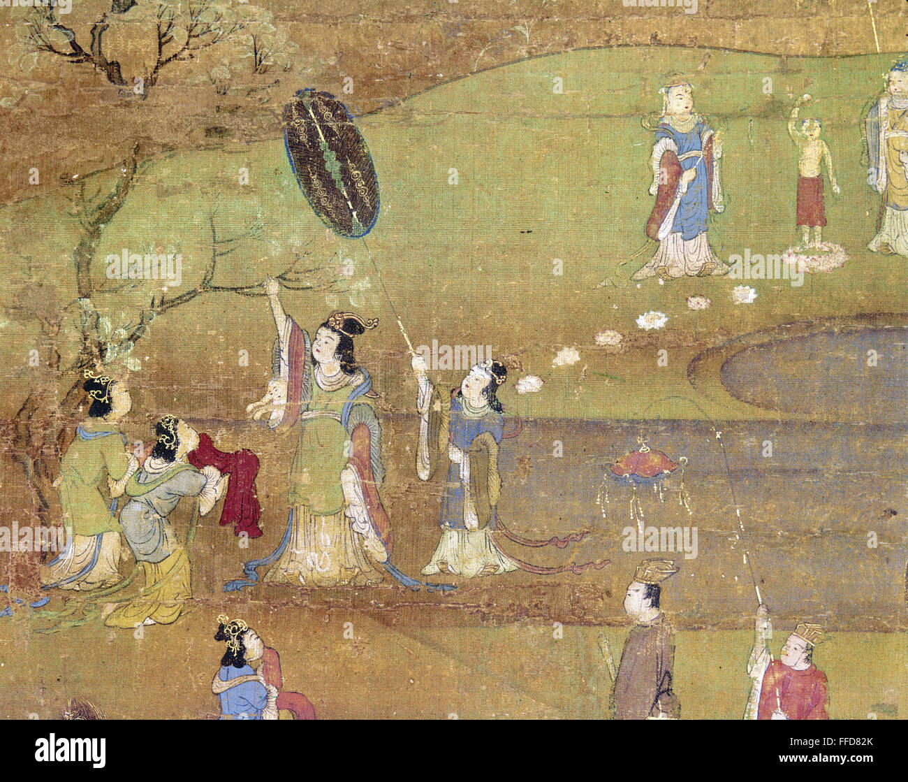 BUDDHA: BIRTH. /nThe Buddha is born out of the side of Queen Maya as ...