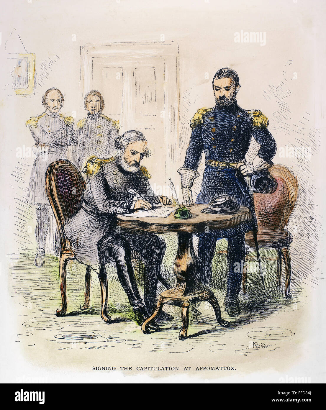 Lees surrender to grant hi-res stock photography and images - Alamy