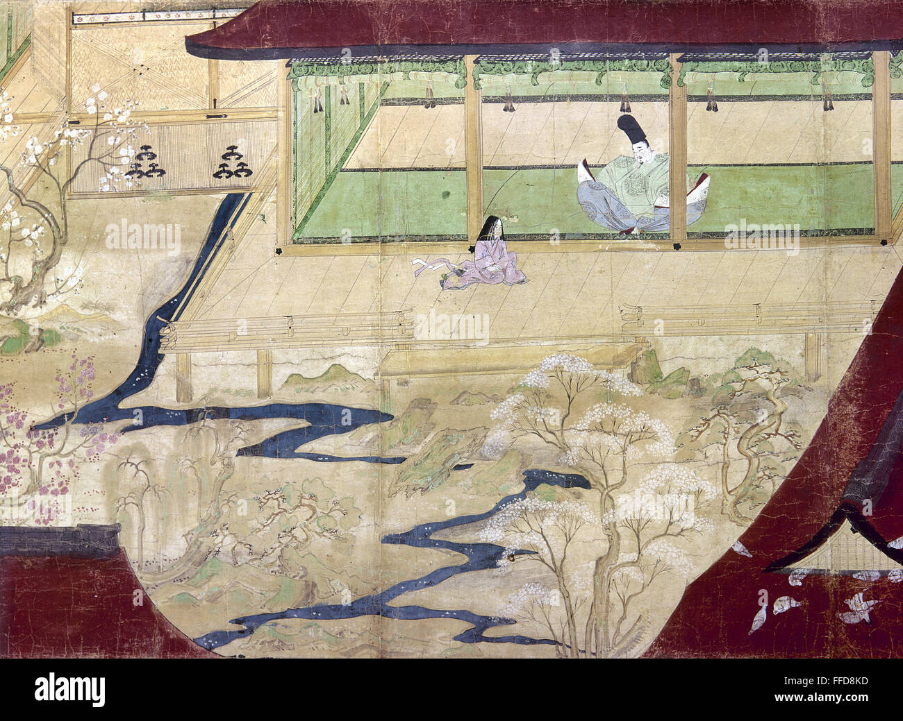 SUGAWARA no MICHIZANE /n(845-903). Japanese scholar, poet, and ...
