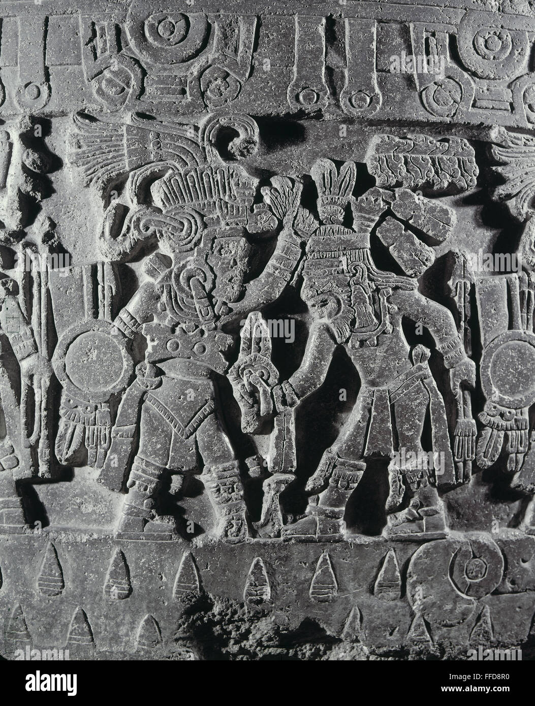 Aztec warrior sculpture hi-res stock photography and images - Alamy