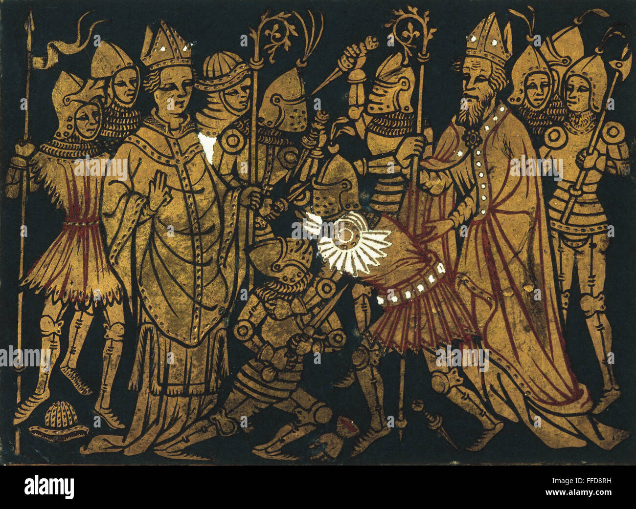 Trial by ordeal combat hi-res stock photography and images - Alamy