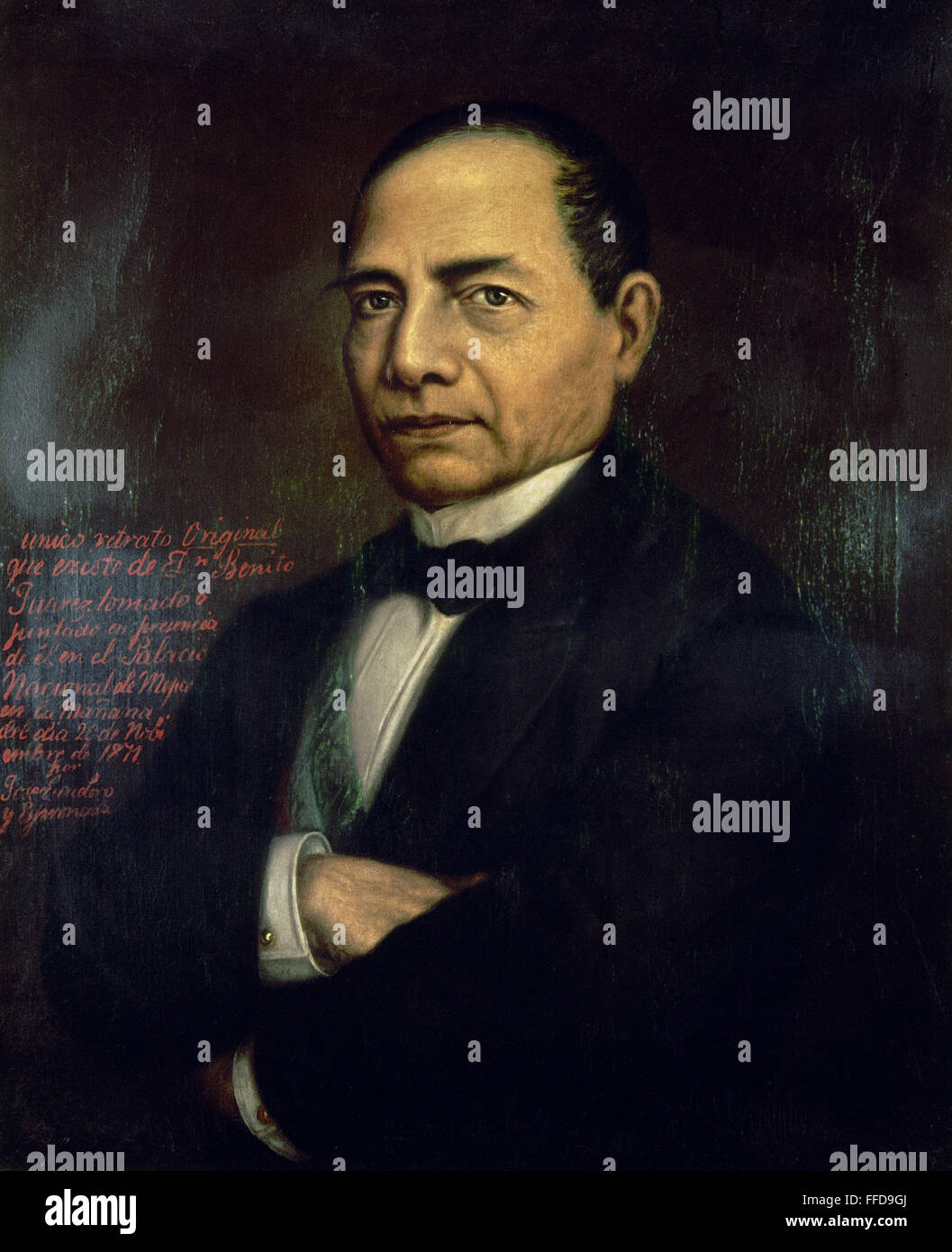 BENITO PABLO JUAREZ /n(1806-1872). Mexican stateman and revolutionary ...